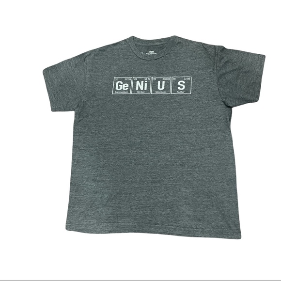 Savvy | Shirts | Savvy Genius Size Medium Periodic Table Tee Shirt ...